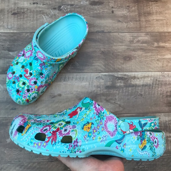 CROCS | Shoes | Crocs Disney X Vera Bradley Little Mermaid Clog | Poshmark